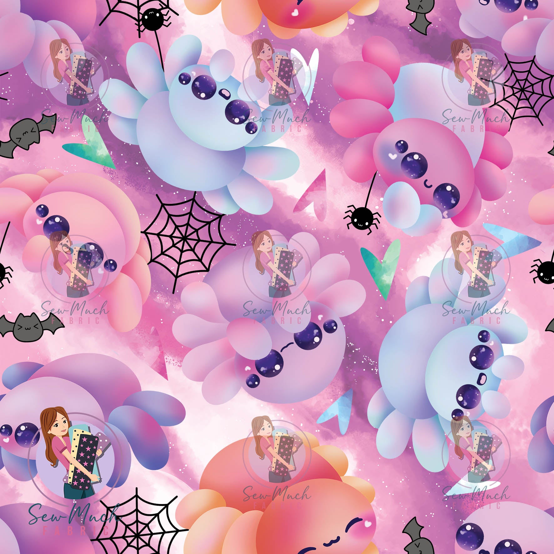 Unlimited Pre-Order: Cutesie Wootsie Spider (Pink Galaxy) – Sew Much ...