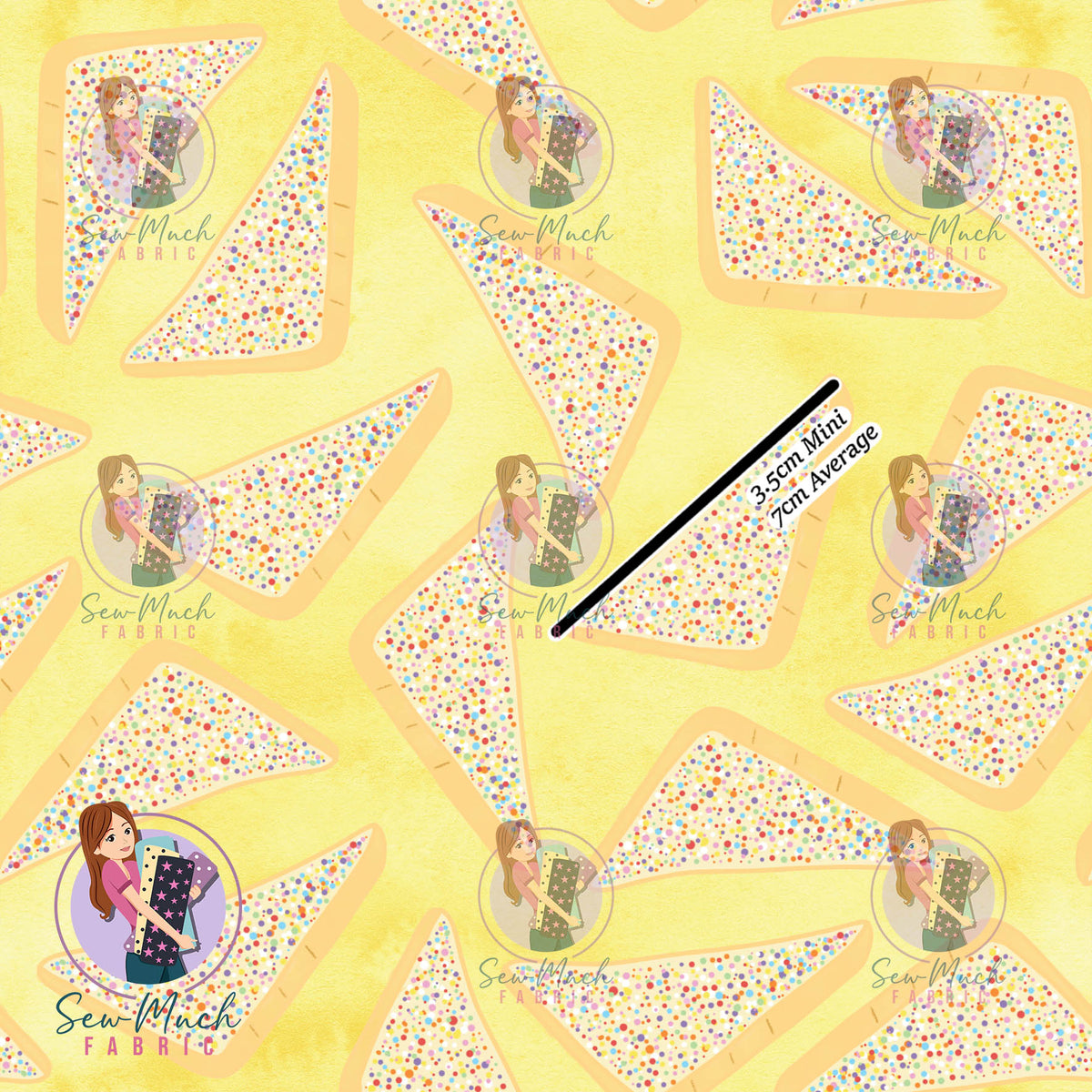 Unlimited Pre-Order: Yellow Fairy Bread – Sew Much Fabric Australia