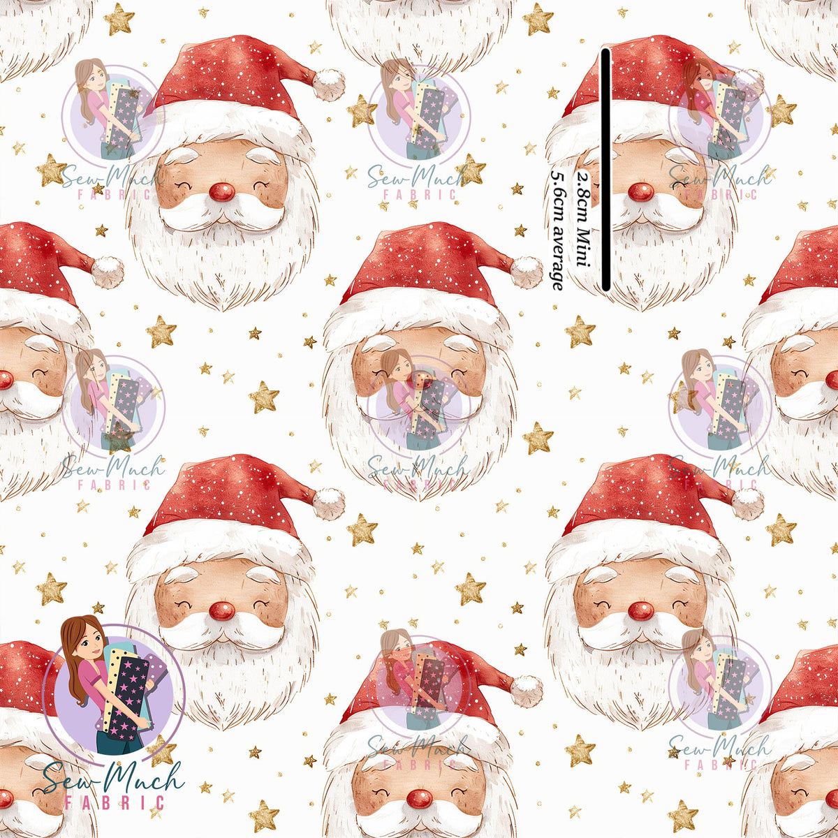 CHRISTMAS Pre-Order: Enchanted Santa – Sew Much Fabric Australia
