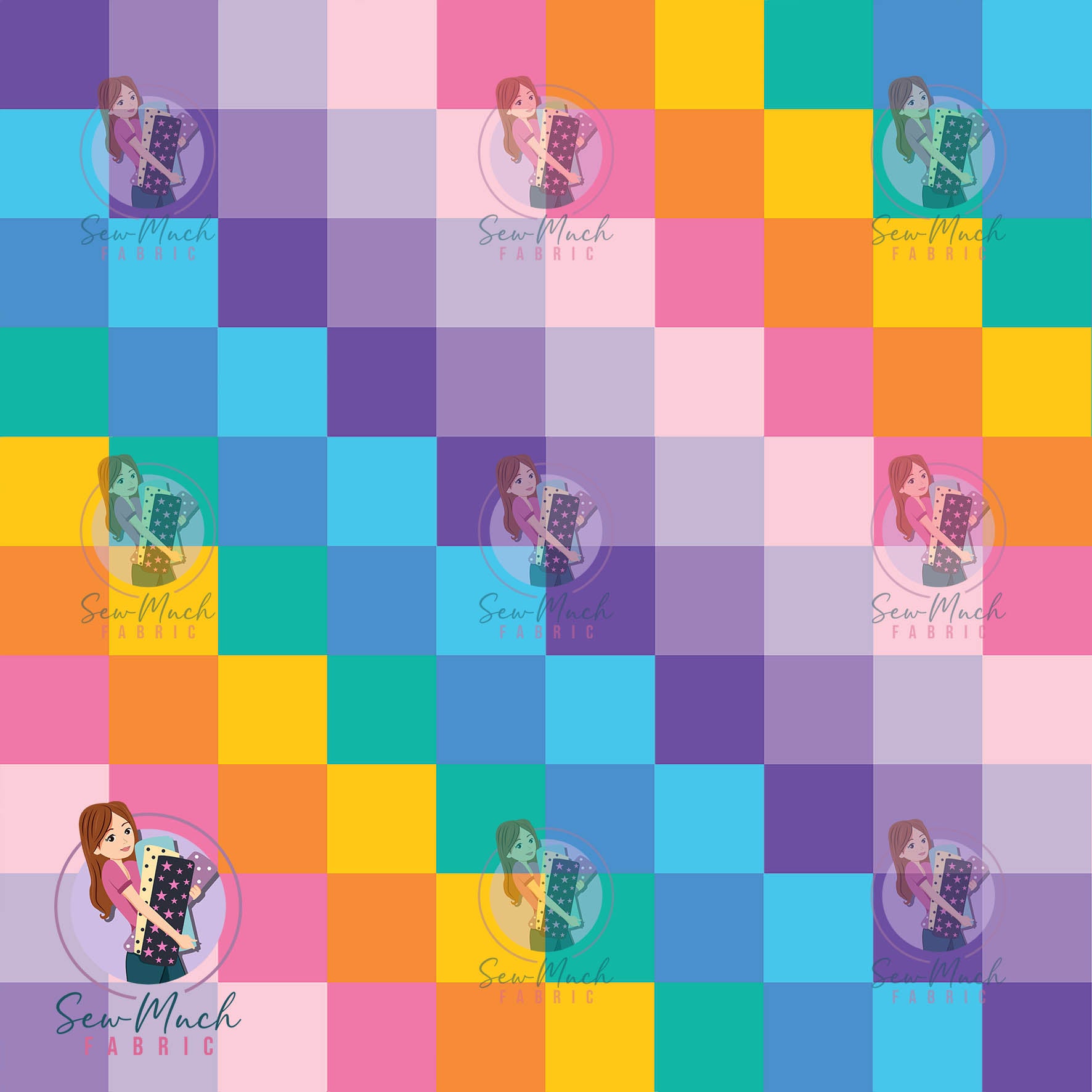 Unlimited Pre-Order: Rainbow Pigeons Coord – Sew Much Fabric Australia