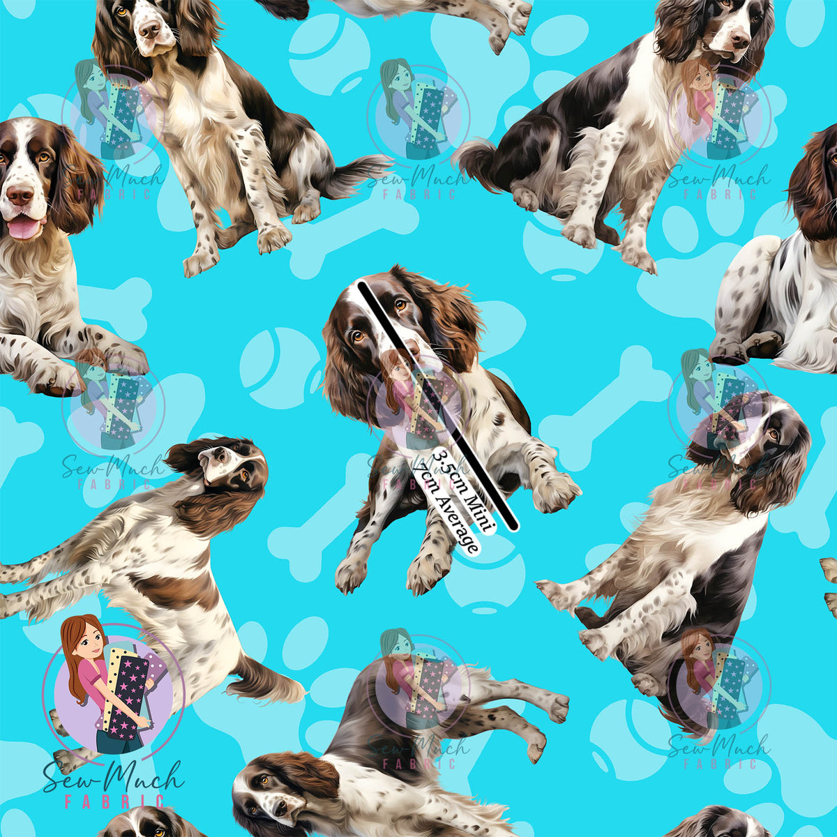 English Springer Spaniel 1 | Pre-Order | – Sew Much Fabric Australia